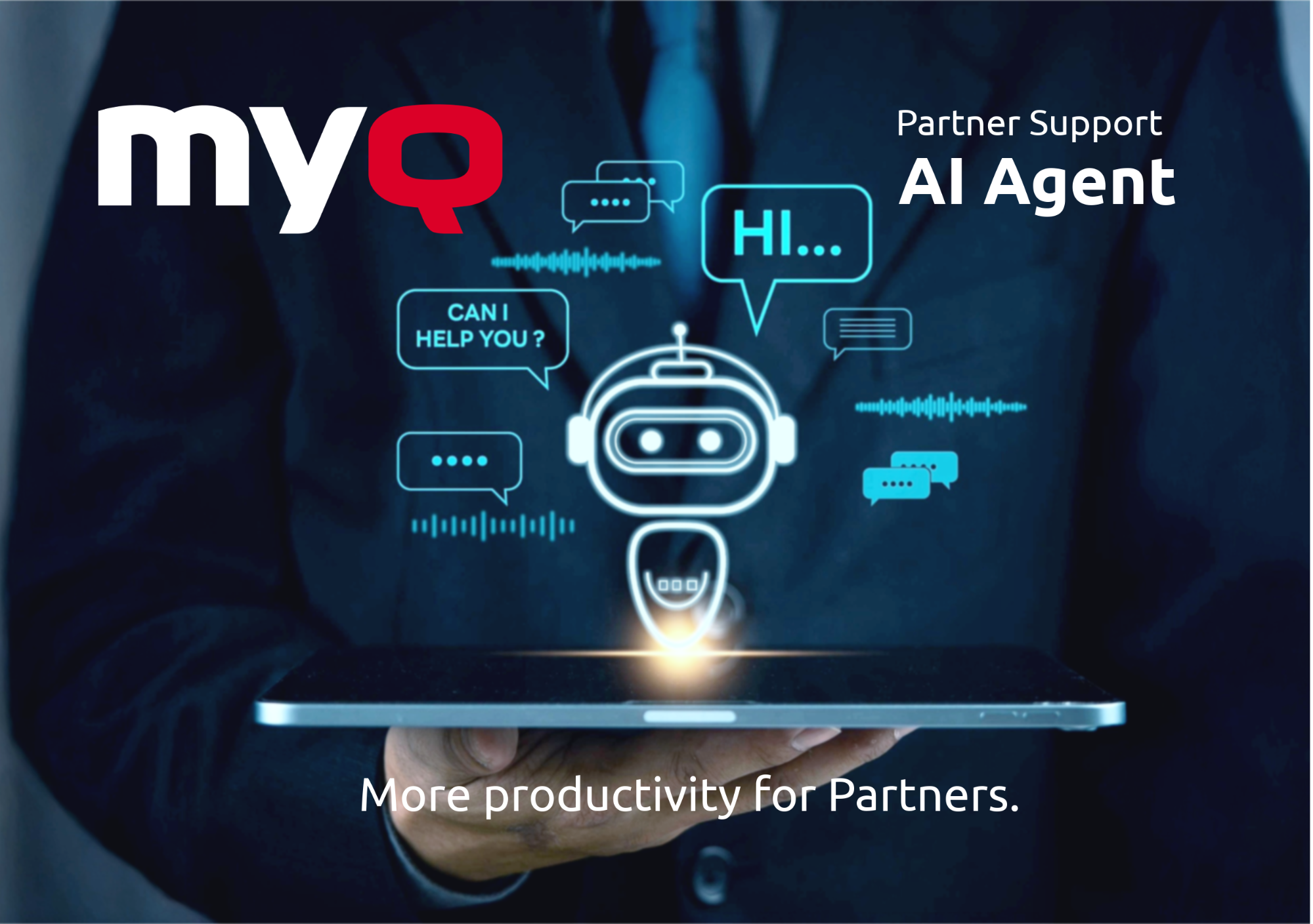 MyQ introduces AI-powered support agent for Partners | MyQ